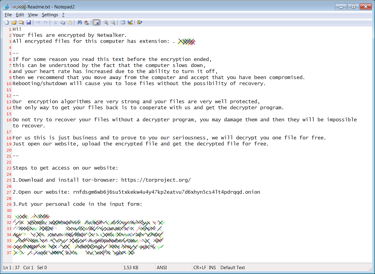 Recover Ransomware Netwalker - Digital Recovery